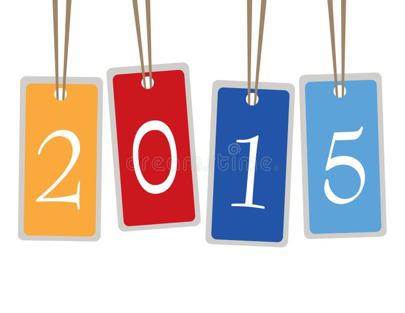 Happy New Year 2015 Stock Vector Illustration Of Decoration 50507979