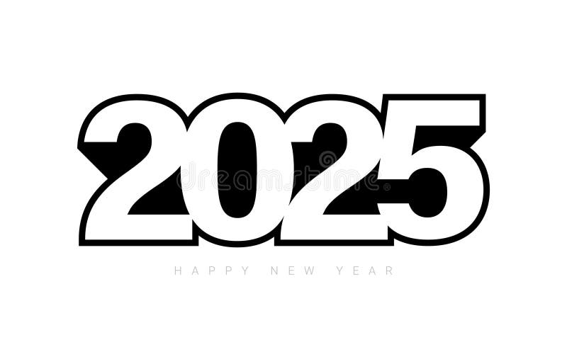 2025 Happy New Year Stock Illustrations 4 246 2025 Happy New Year