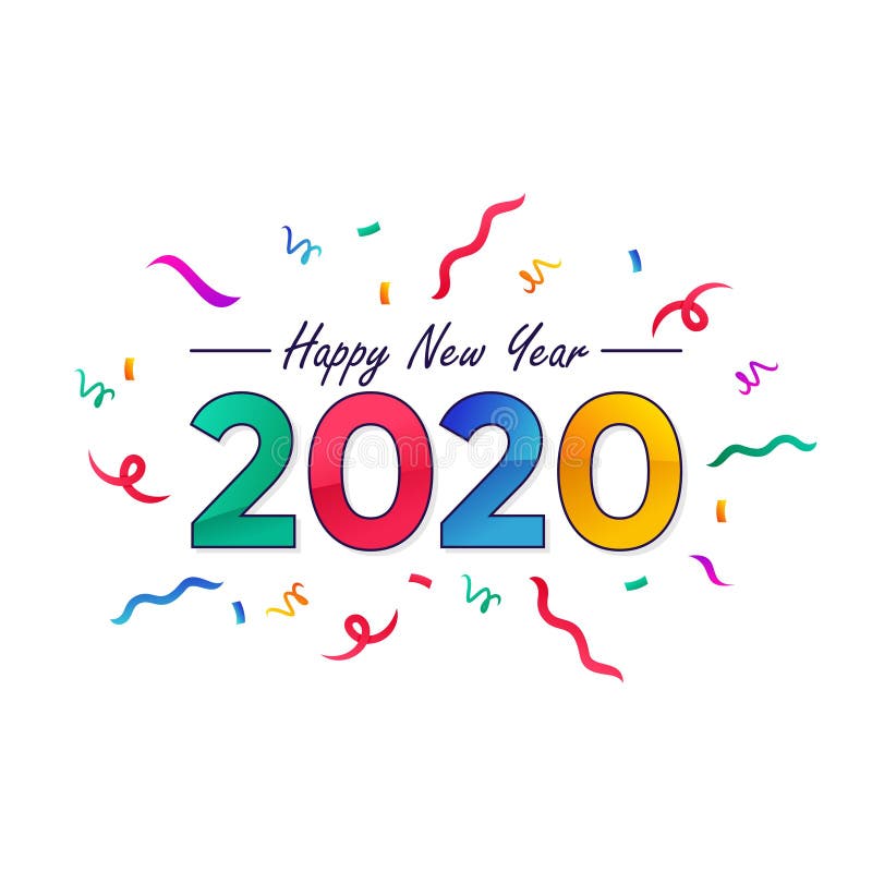 2020 Text Design - Modern 2020 Text Design, Perfect for Website, Annual ...