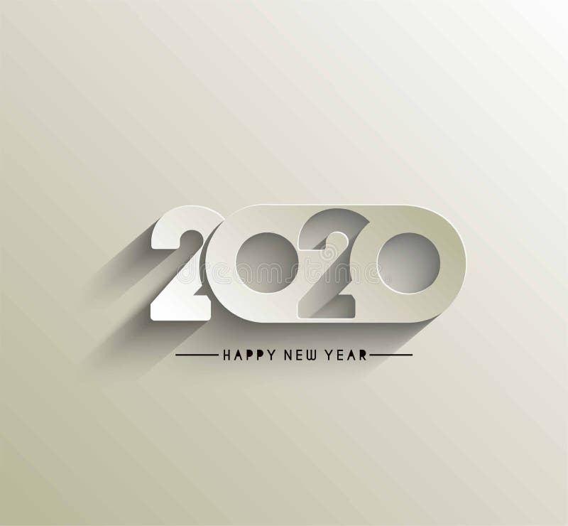 2020 Text Design - Modern 2020 Text Design, Perfect for Website, Annual ...