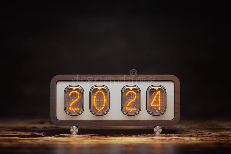 Vintage Happy New Year 2024 Stock Illustrations – 2,526 Vintage Happy ...