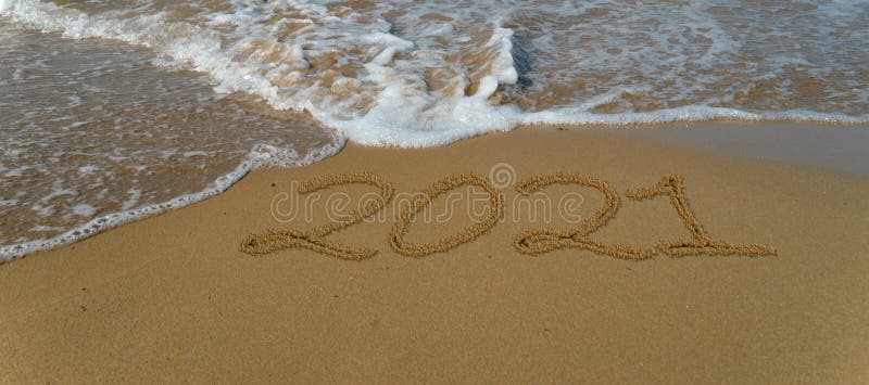 612 Happy New Year Sand 2021 Stock Photos - Free & Royalty-Free Stock ...