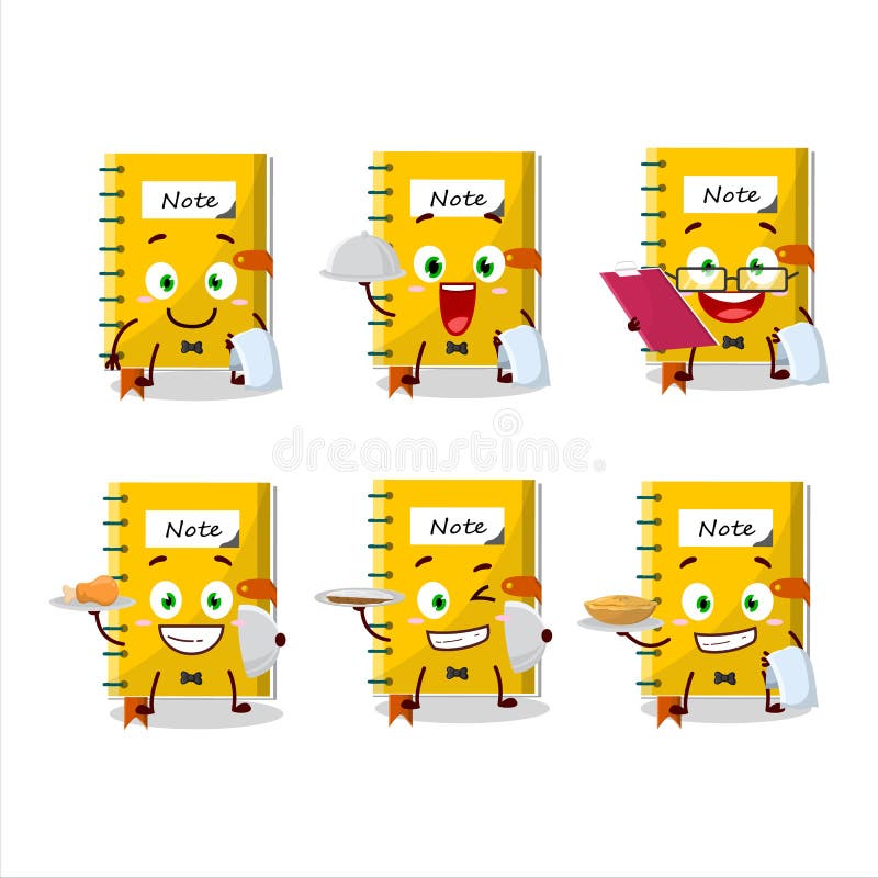 Happy Note or To Do List for Kids with Hand Drawn Cartoon White Cat ...