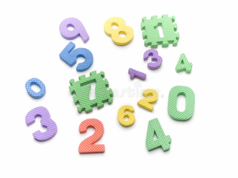 Numbers stock image. Image of magnetic, figure, games, educate - 308809