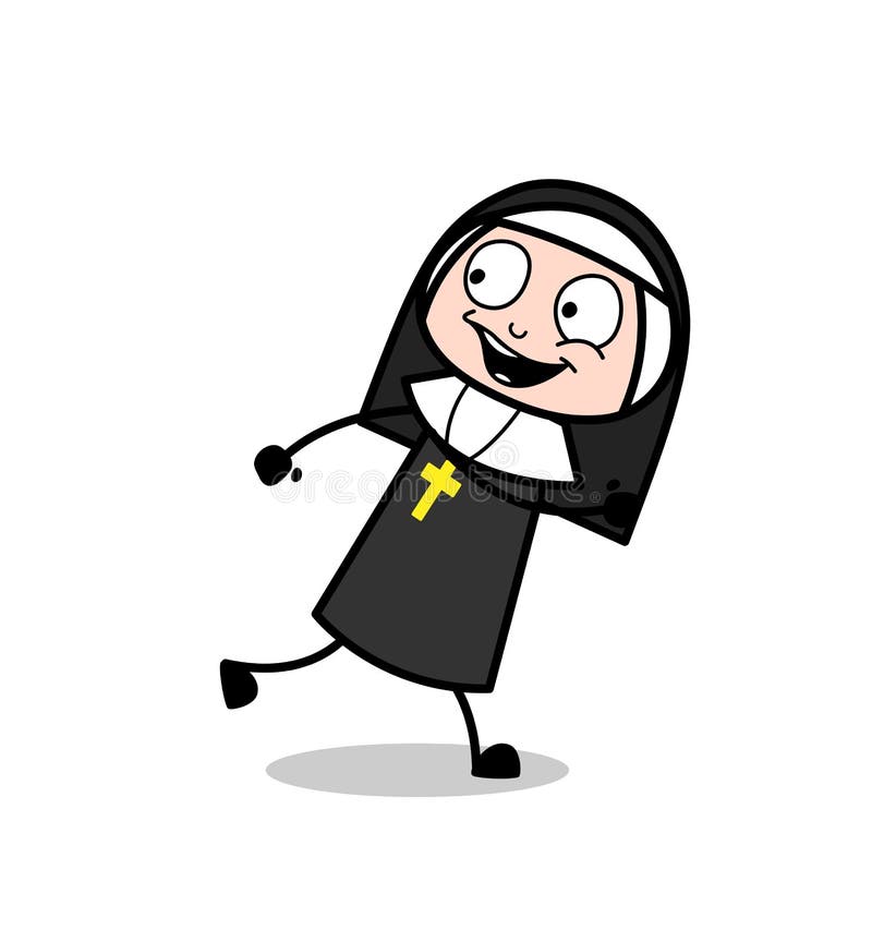 Happy Nun Stock Illustrations – 723 Happy Nun Stock Illustrations ...