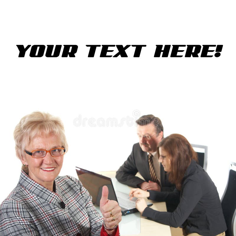 Happy in office stock image. Image of adult, orange, environment - 8514357