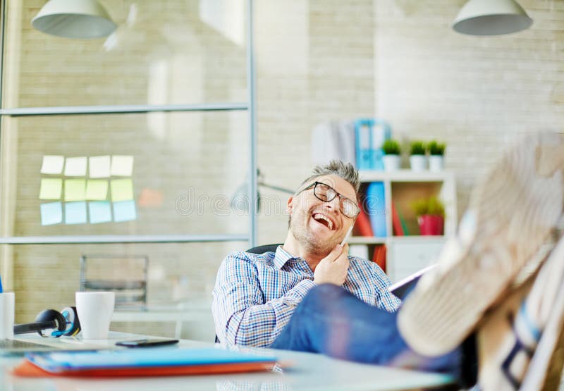 Happy office worker stock image. Image of coworker, foreground - 33658745