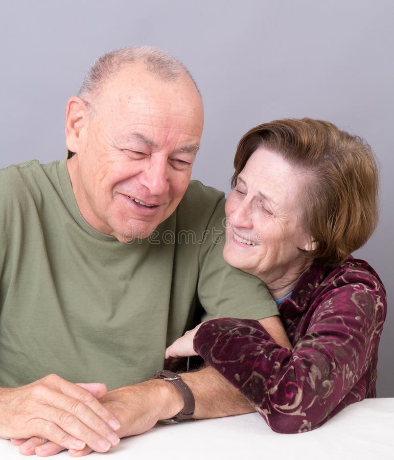 Happy Older Couple stock photo. Image of older, married - 25538448