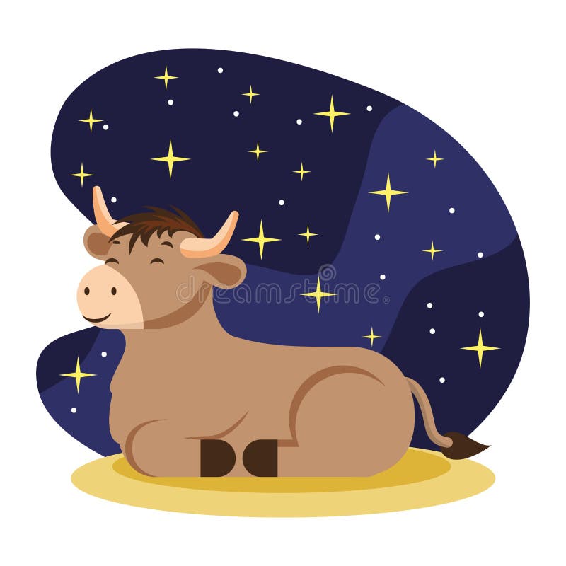 Comic cartoon ox stock illustration. Illustration of clip - 52880033