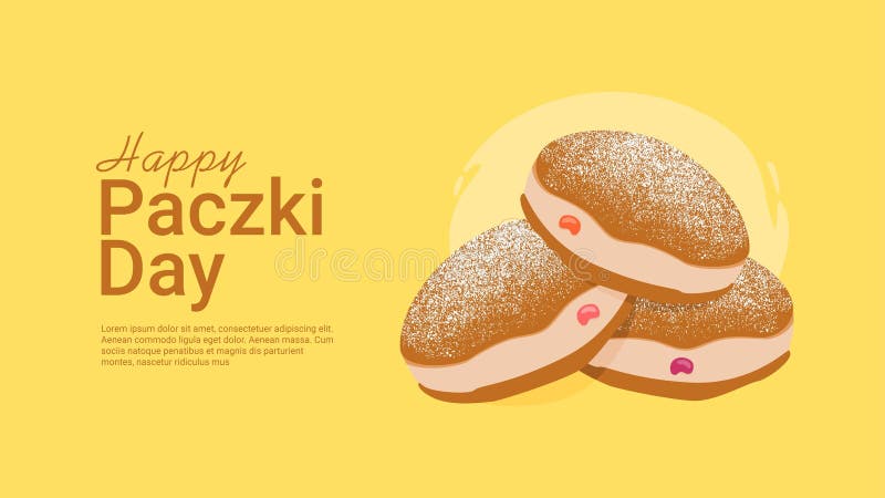 Paczki Day Stock Illustrations – 76 Paczki Day Stock Illustrations ...