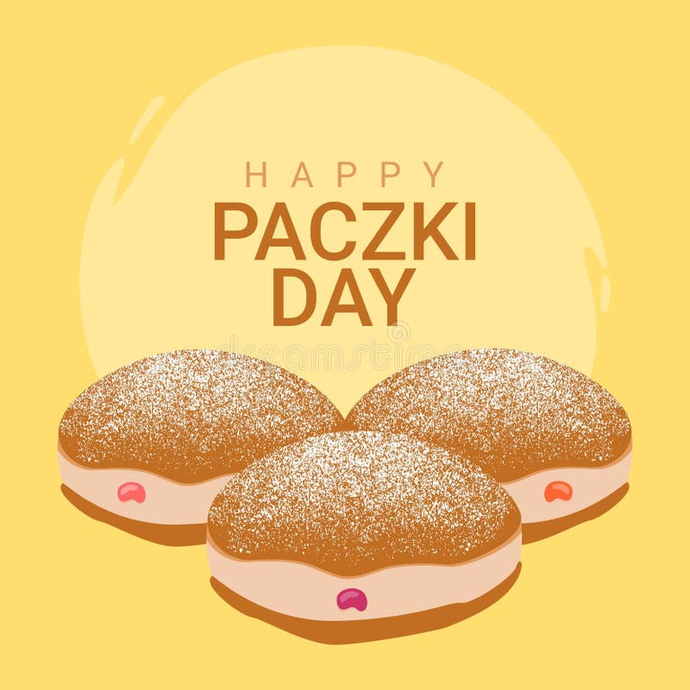 Paczki Day Stock Illustrations – 76 Paczki Day Stock Illustrations ...