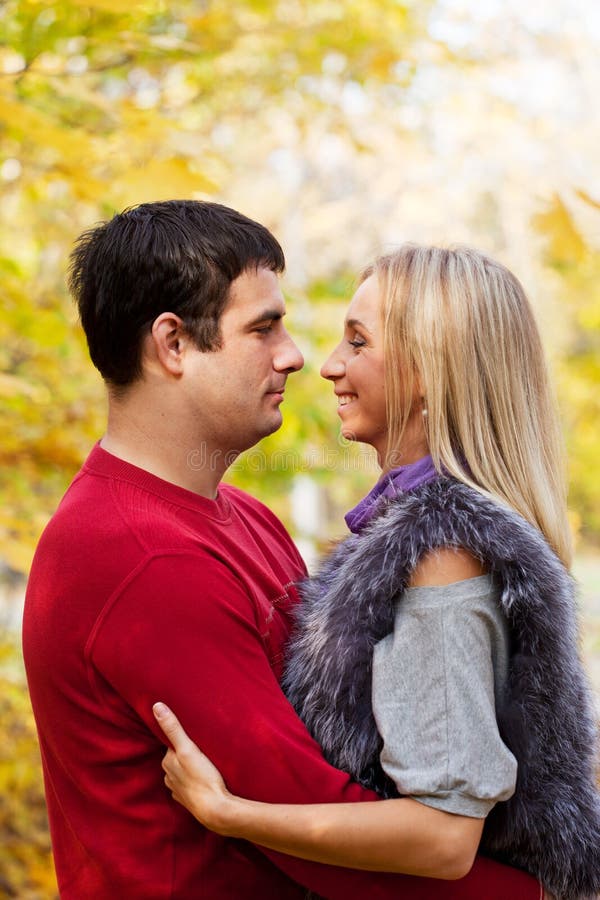 Happy pair stock image. Image of walk, park, pair, happiness - 22051829