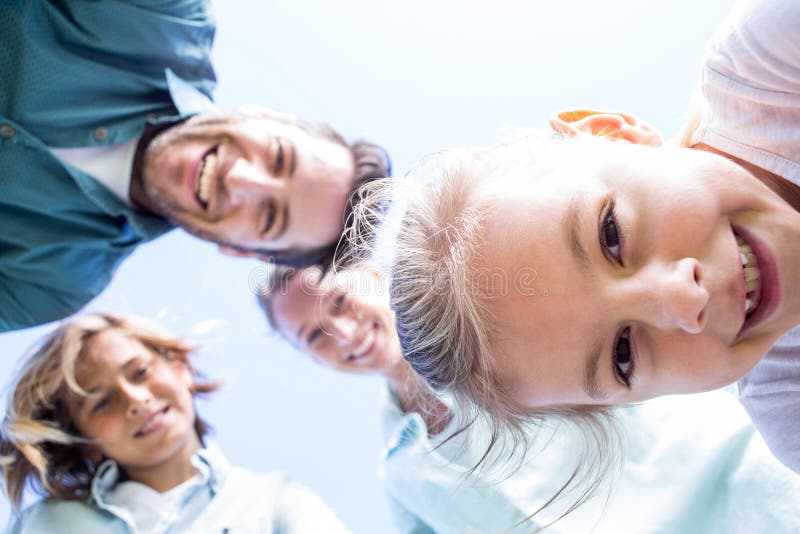 Happy parents high fiving stock image. Image of child - 31802369