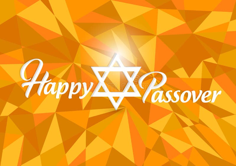 Happy Passover Pesach Day Greeting Card Stock Vector - Illustration of ...