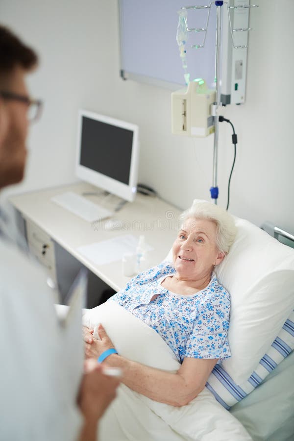 Happy patient stock photo. Image of equipment, happy - 79860262