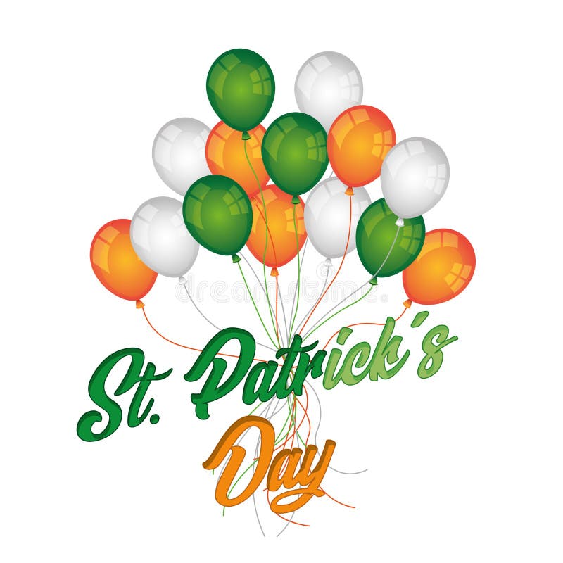Happy patrick`s day stock vector. Illustration of banner - 243342663