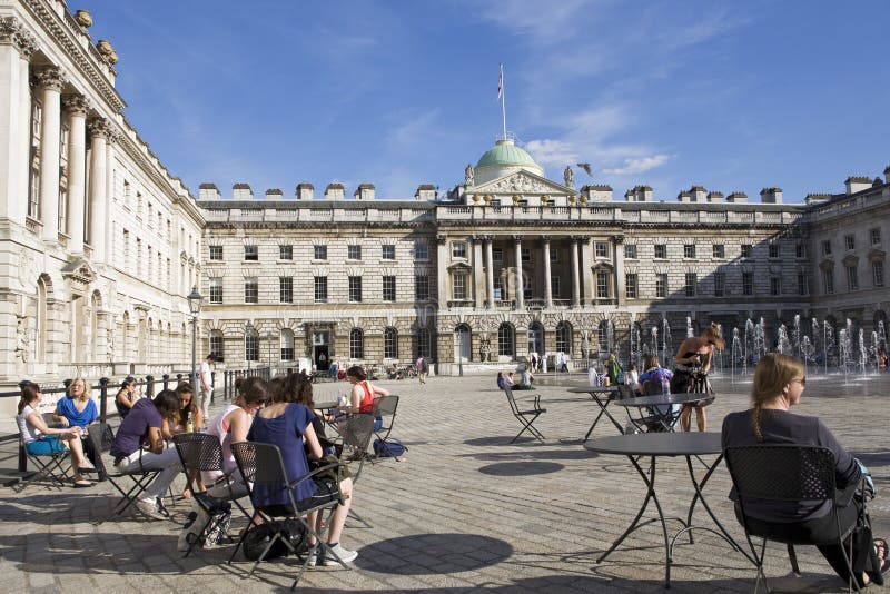 Happy People Admiring Square from London UK Editorial Photography ...