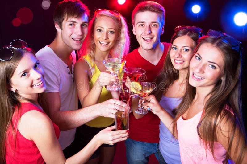 Happy people at party stock photo. Image of hands, gathering - 27435014