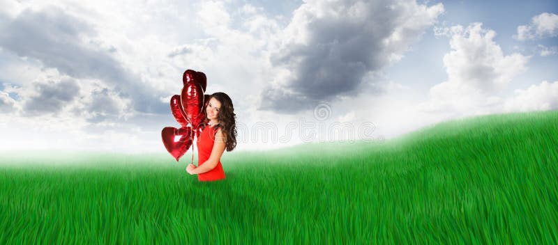 Happy people on field stock photo. Image of people, green - 56938720