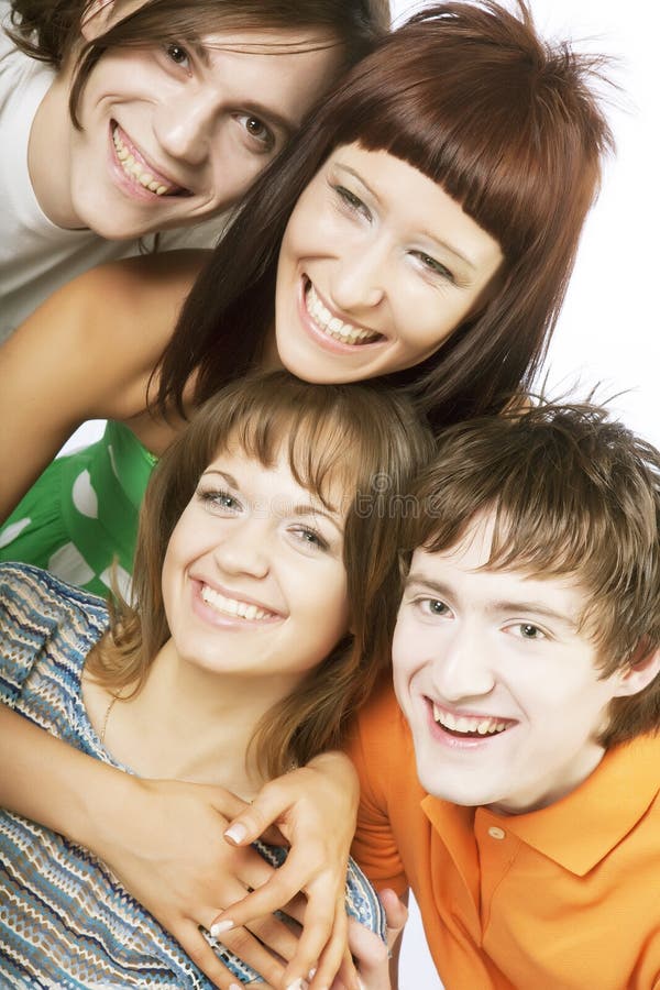 Happy people stock photo. Image of female, casual, lifestyle - 10807422