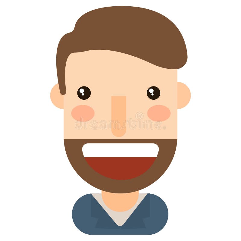 Happy people icon stock vector. Illustration of emotion - 104290134