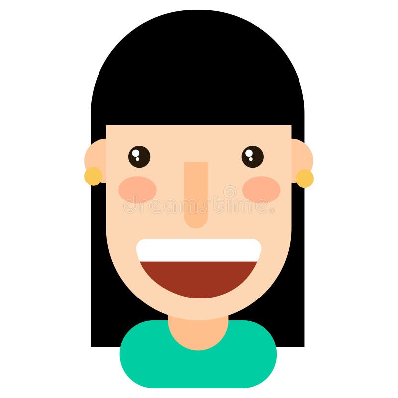 Happy people icon stock vector. Illustration of design - 104290270