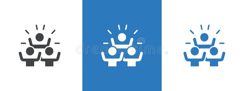 Happy People Icon Logo Sign Set Vector Outline Stock Vector ...