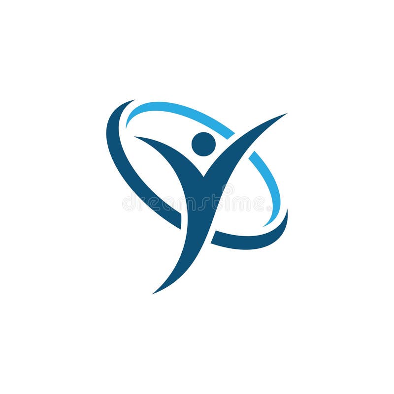 Happy People, Progress Man Arrow Icon Element Template Design Logos ...