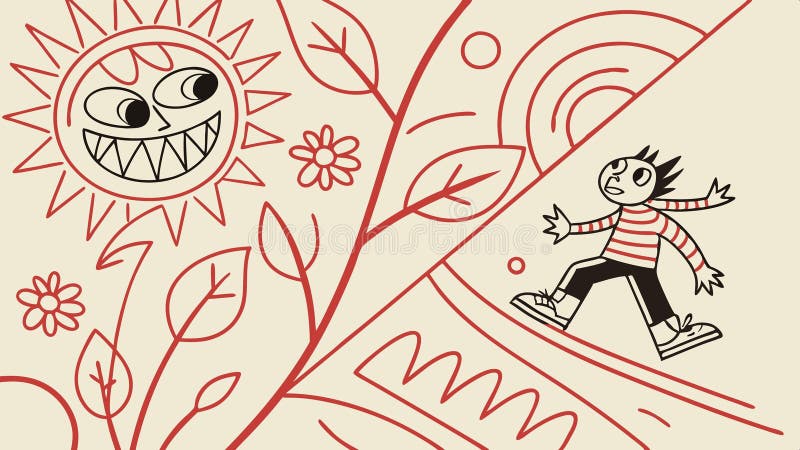 Happy Person Jumping, Joy and Positive Emotion Expression Vector Design ...