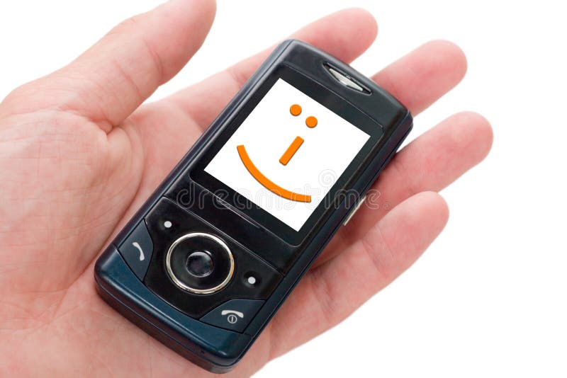 Smiley Faces and Cellphone stock photo. Image of brighten - 1874656