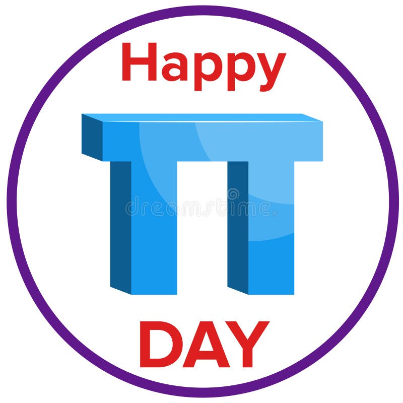 Pi Day stock vector. Illustration of font, number, business - 345486027