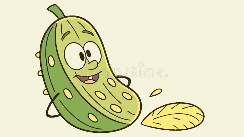 Happy Cheerful Pickle Stock Illustrations – 550 Happy Cheerful Pickle ...