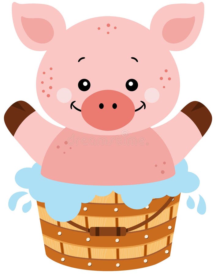 Pig Tub Stock Illustrations – 45 Pig Tub Stock Illustrations, Vectors ...