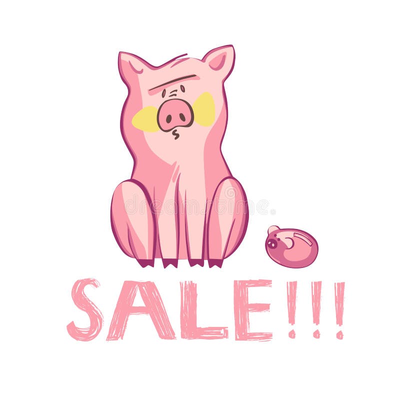 Positive Pigs Stock Illustrations – 190 Positive Pigs Stock ...