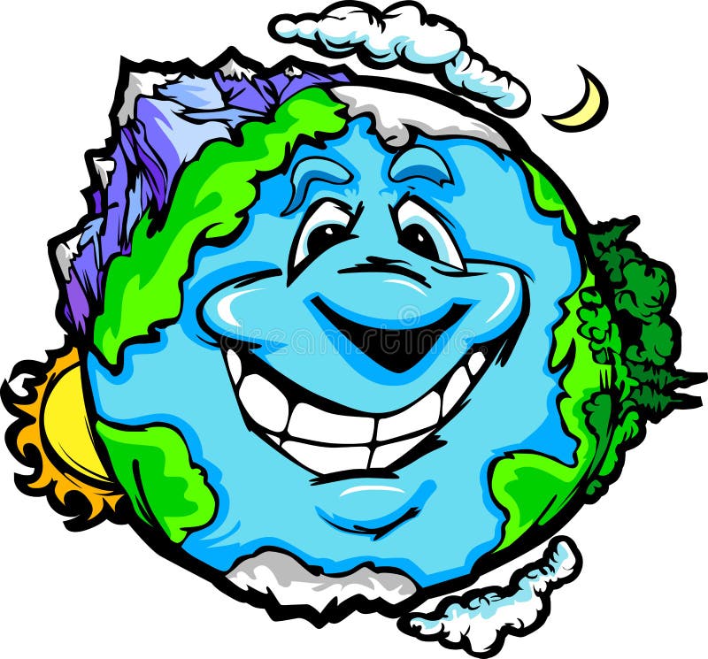 Glücklicher Planet Clipart