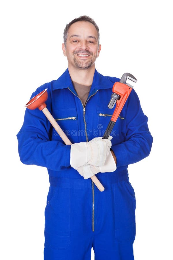 Plumber stock photo. Image of plumber, pipe, installing - 14270988