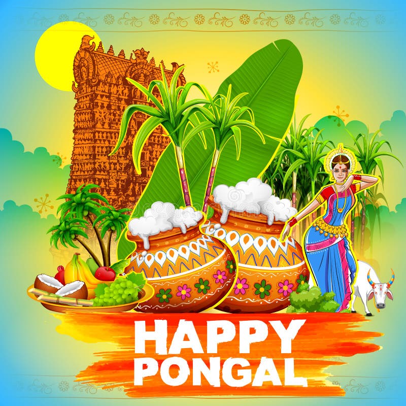 Pongal Stock Illustrations – 11,690 Pongal Stock Illustrations, Vectors ...
