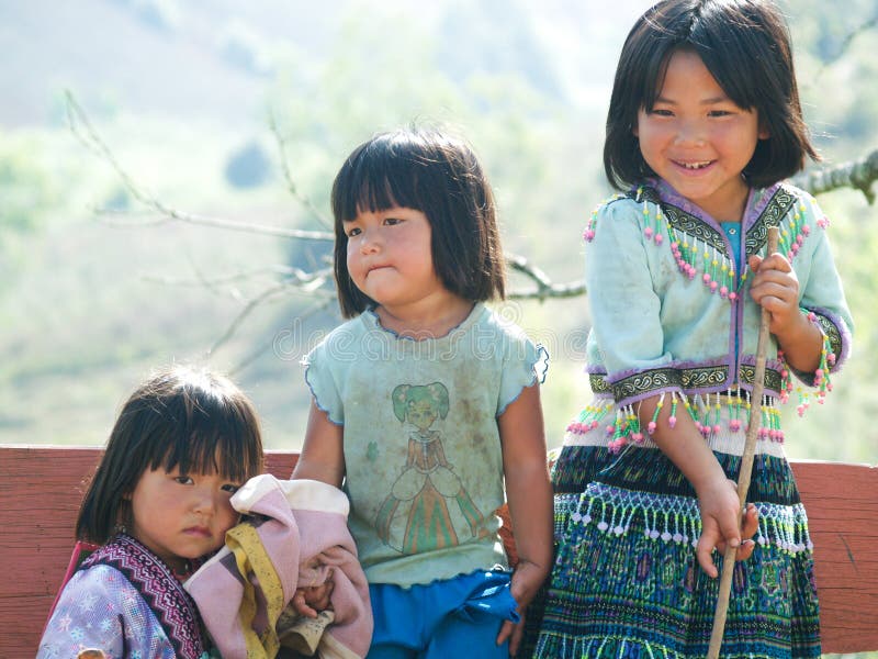 Happy Poor Children editorial image. Image of laugh, girls - 26076575