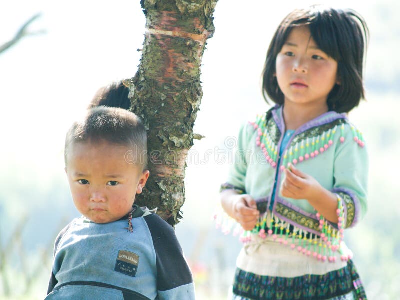 Happy Poor Children editorial image. Image of roral, friends - 26077280