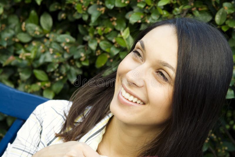 Partial Portrait Pretty Girl Stock Image - Image of young, teenager ...