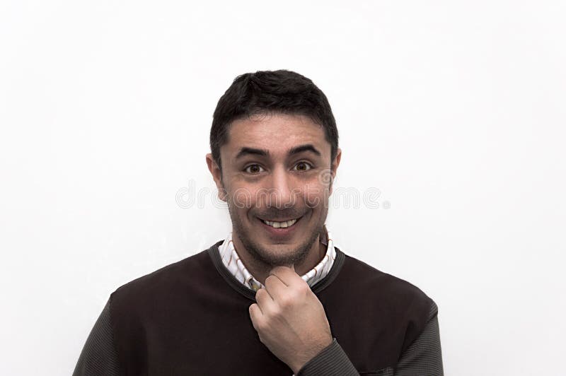 A happy portrait stock image. Image of portrait, expression - 65664417