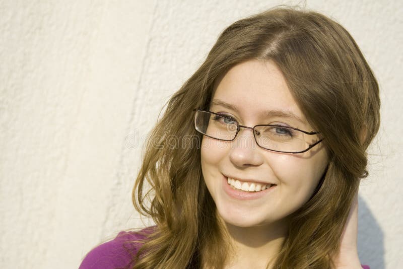 Happy portraits stock image. Image of glasses, excitement - 14426657