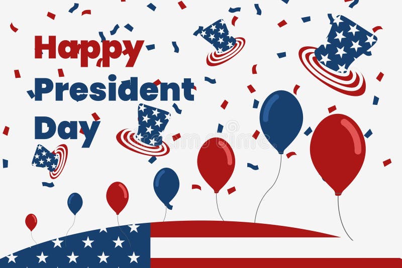 Happy President Day. Good for Poster Stock Vector - Illustration of ...