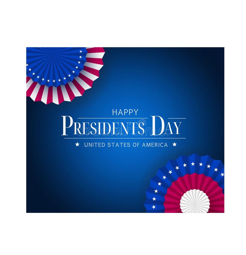 Happy Presidents Day Background, Vector and Illustration Stock Vector ...