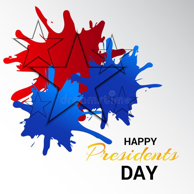 Happy Presidents Day. stock illustration. Illustration of patriotism ...
