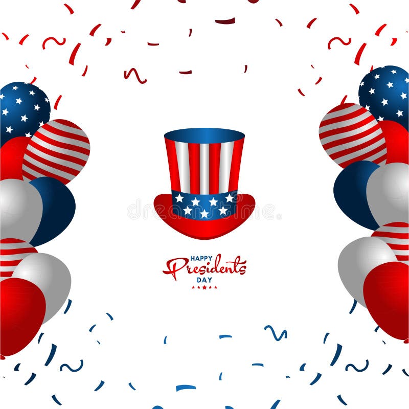 Happy Presidents Day. Vector Illustration. Hand Drawn Text Lettering ...