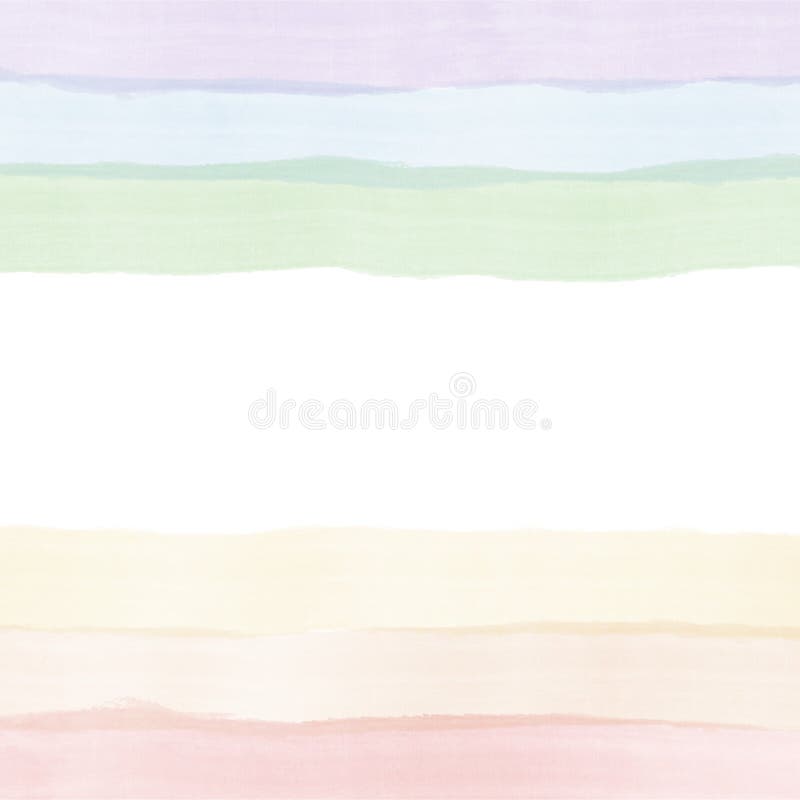 Happy Pride Water Color Pastel Background Stock Illustration ...