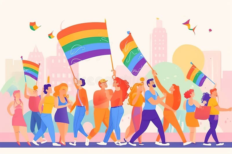 Happy Pride Day. Pride Month Concept. Pride Month Background. Pride ...