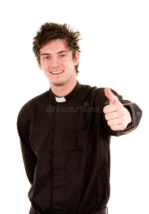 Smiling priest stock image. Image of joyful, clerical - 6307303