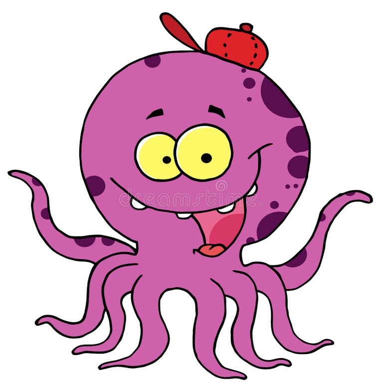Purple Octopus Stock Illustrations – 3,766 Purple Octopus Stock ...